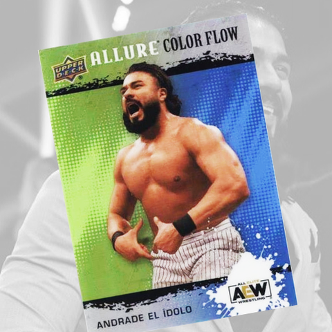*Signed* Andrade El Idolo Color Flow Trading Card w/ Case – Highspots ...