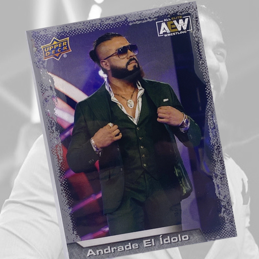 *Signed* Andrade El Idolo AEW Gray Trading Card w/ Case – Highspots ...
